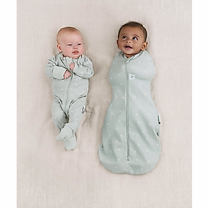 ergoPouch 0.2 TOG Cocoon Baby Sleep Sack 6-12 Months, Swaddle Sleeping Bag, Temperature Control Wearable Blanket (Sage)