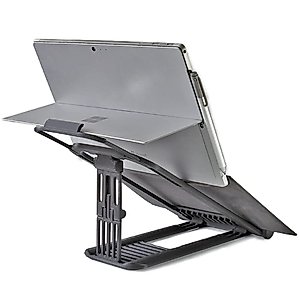 CUTTING EDGE INDUSTRIES SURFACE PRO STAND: Lift your Surface with Keyboard Attached - Reduce Neck Pain, Improve Camera Angle, Portable, Adjustable, Easy to Use