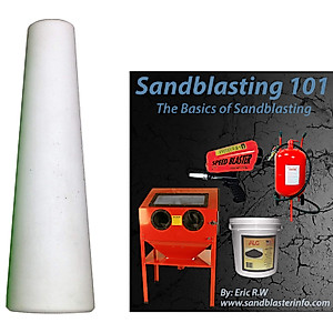 Large Ceramic Sandblaster Nozzle Tip: C1 (3/16" ID) Kennametal Quality, Longer-Lasting Professional Abrasive Blasting Nozzle Tip Replacement + Sandblasting 101 Ebook
