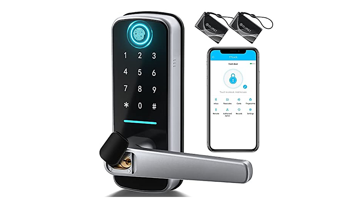 Smart Fingerprint Door Lock - Keyless Convenience