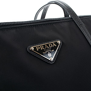 Prada Women's Black Nylon Shopping Tote 1BG189
