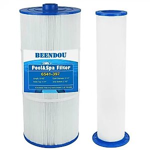 Beendou 6541-397 Pool Spa Filter Cartridge,Compatible with Sundance Spa Filter 880 Series, Outer Filter # 6473-165 with Inner Filter # 6473-164,80 sq,880 Spa Filter,Sundance 880 Spa Filter