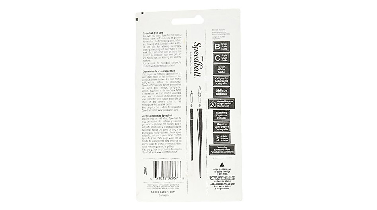 Speedball C-Series Lettering Pen Set - Perfect for Calligraphy