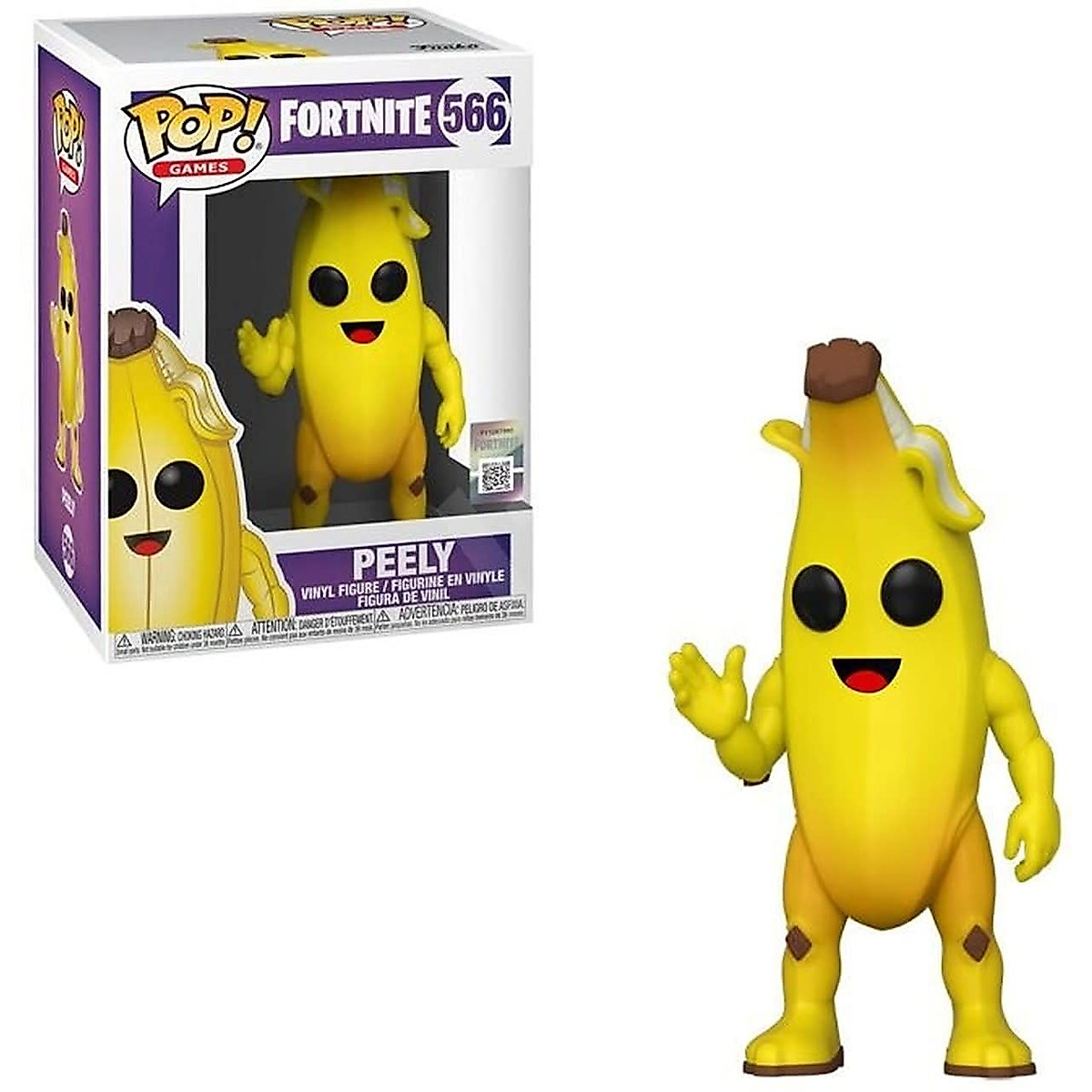 Fortnite - Peely Funko Pop! Vinyl Figure (Bundled with Compatible Pop Box Protector Case)