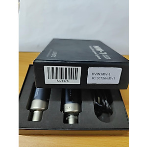 LEKATO 5.8 Ghz Wireless Microphone Transmitter Receiver Plug-on XLR Microphone Wireless System for Dynamic Microphone, Audio Mixer, DSLR Camera, PA System