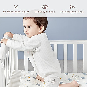 SEEDNUR Baby Changing Mat Portable Changing Pad Travel Waterproof Changing Mat for Baby or Small Toddler 20“x28”(Elephant)