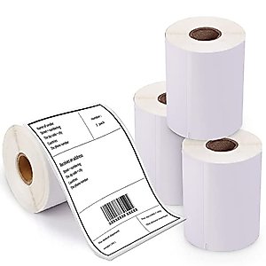 4" x 6" Shipping Labels 1744907 Internet Thermal Postage Labels Compatible for Dymo LabelWriter Thermal 4XL Strong Permanent Adhesive, 220 Labels/Roll (4 Pack)
