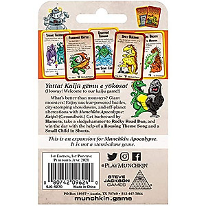 Steve Jackson Games Munchkin: Munchkin Apocalypse - Kaiju Orange