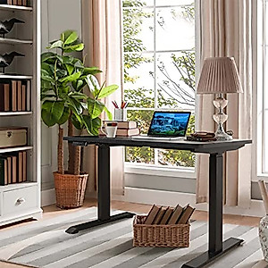 Electric Standing Desk, Dual Motor Standing Desk Adjustable Height, Ergonomic Sit Stand up Desk, Adjustable Desks for Home Office, Sit to Stand Desk, Table Raises up and Down with Memory Controller