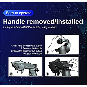 havcybin Turbo Racing P32 91803G-C 2.4G 4CH RC Remote and Receiver Controller LCD Display with Waterproof Radio Transmitter for RC Car Boat (91803-C)