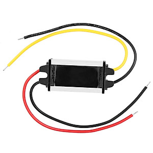 Fafeicy Step Down Power Supply, 24V to 12V DC-DC Converter Aluminum Shell Step Down Power Supply for Robots, Photovoltaic Panels, Pumps, CNC Equipment, 5A GYVRM-K241205