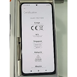 Xiaomi Redmi Note 12 Pro 5G + 4G (128GB + 6GB) Factory Unlocked 6.67" 50MP Triple Camera (Only Tmobile/Metro/Mint USA Market) + Extra (w/Fast Car Charger Bundle) (Light Blue)