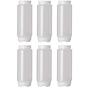 6 Pack FIFO 20 oz. Squeeze Bottles