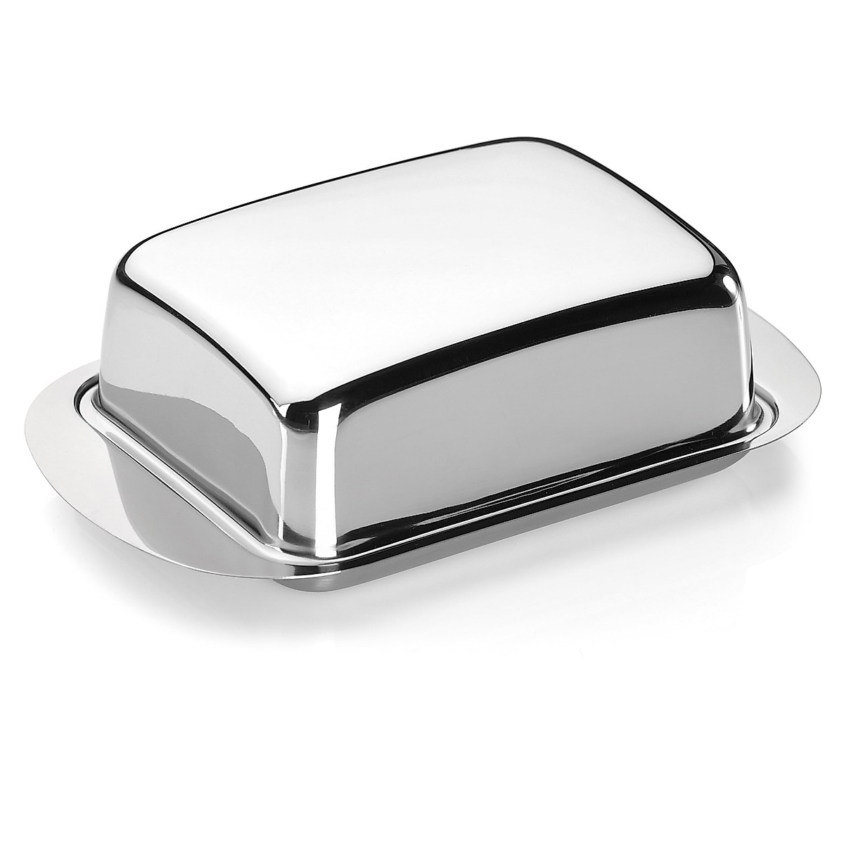 Tescoma 428630.00 Butter Dish with lid, stainless steel, for refrigerator