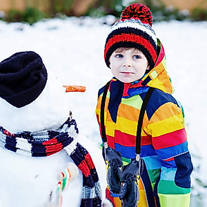 Adjustable Mitten Clips, Elastic Gloves Clips for Boys, Kids, Toddlers, Adults