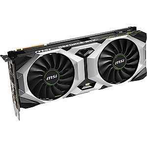 MSI NVIDIA GeForce RTX 2080 Ti Ventus GP OC 11GB GDDR6 HDMI/3DisplayPort PCI-Express Video Card