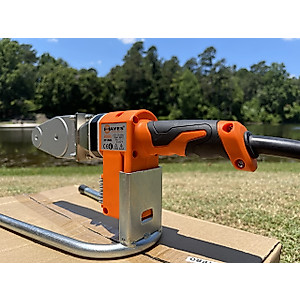 Hayes Welding Hayes Digital Socket Fusion Pipe Welder Tool Kit PRO up to 2 in Orange 2 Inch HY1KIT