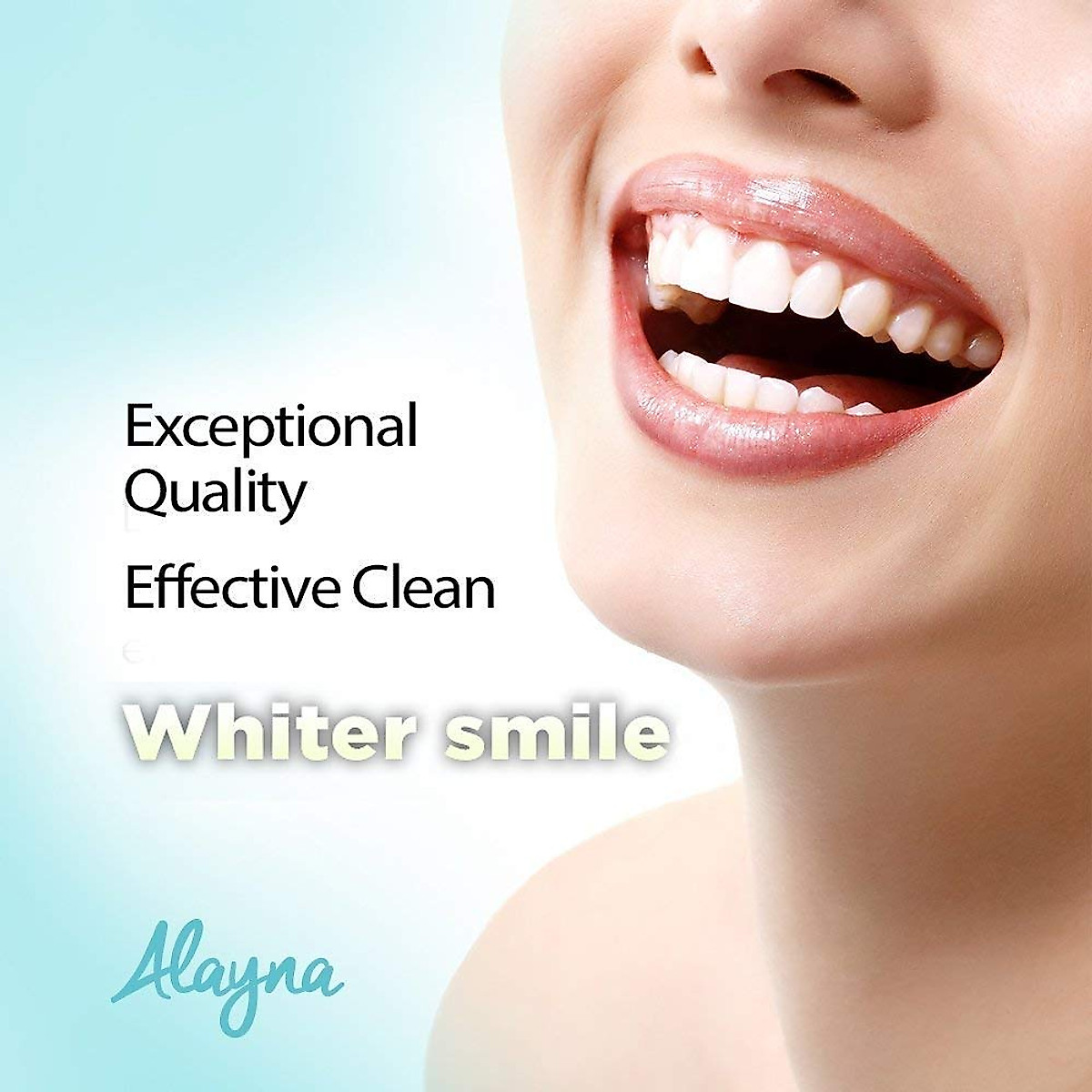 Alayna Replacement Brush Heads Compatible with Oral B Electric Toothbrush- 20 Pack of Precision Heads Fits Braun Pro 1000 1500 Clean 3000 5000 6000 8000 9000 Vitality, Triumph & More