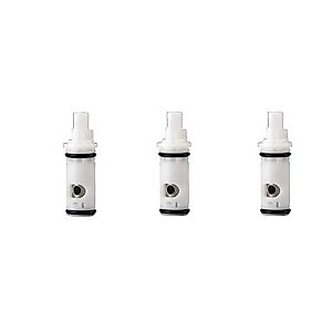 Moen 1224 Replacement Faucet Cartridge Kit Fits Most Double Handle Faucets and Tub or Showers 3 Pack