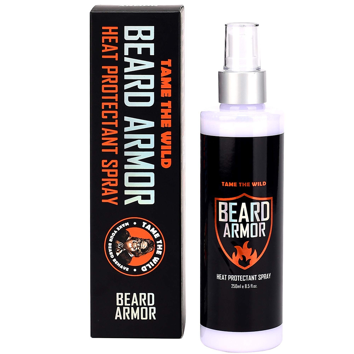 Tame's Orange Walnut Beard Soap and Tame's Hair and Beard Armor Bundle