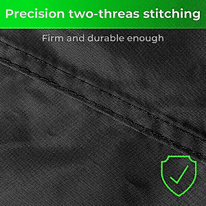 SHHOKR Lawn Mower Cover -Riding Mower Cover Heavy Duty 420D Polyester Oxford, Waterproof, UV Resistant, Universal Size Tractor Cover Fits Decks up to 54’’ with Storage Bag