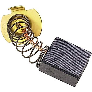 PAOSDKSUI (4/pack) CB204 Carbon Brush fist For Makita GA7021 Powertools - With Automatic Stop, Spring, Cable and Connector - Replaces 191953-5, 191957-7, CB-203 & CB-20 (0.28 * 0.71 * 0.63 inch)
