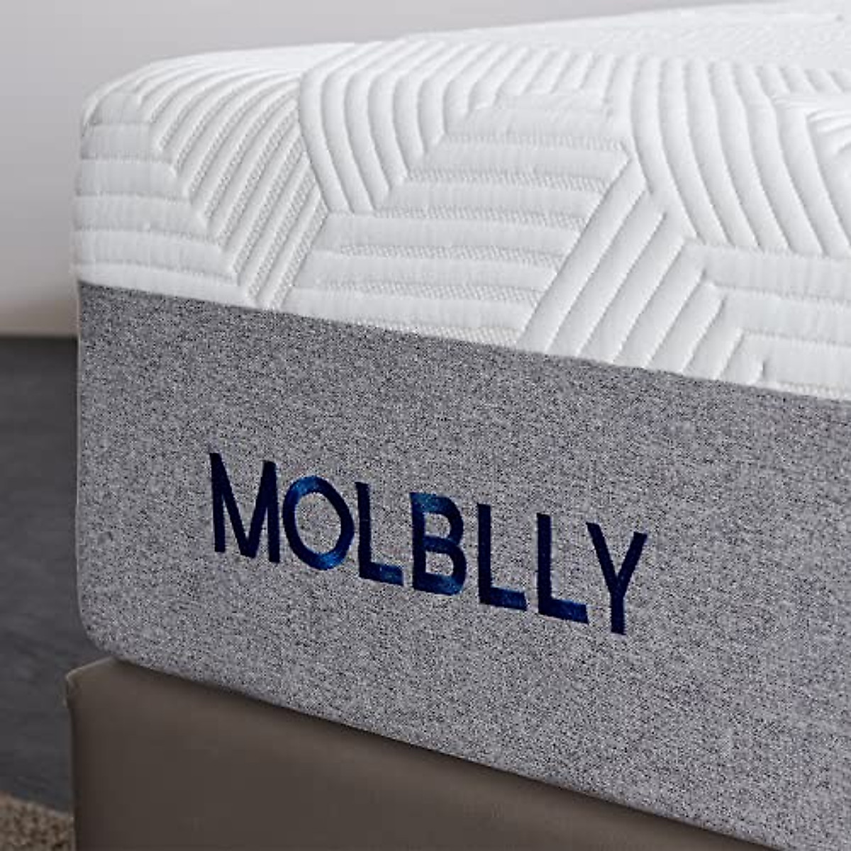 Molblly Full Mattress, 10 inch Gel Memory Foam Full Size Mattress in a Box, Medium Firm Bed Mattress Full, Cool Sleep & Comfy Support, 10 Year Support