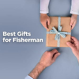 Mossy Oak 4pc Fishing Tool Kit - Pistol Grip Fishing Pliers, Fish Fillet Knife, Fishing Gripper, Line Snip, Fly Fishing Retractor with Retractable Lanyard