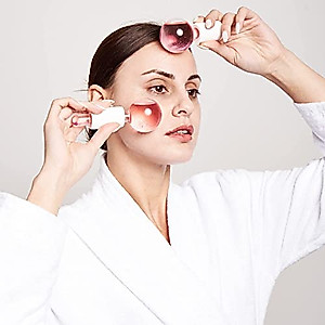 slashome Ice Globes for Facials, Globes, Face Massager, Tools, Facial Cooling Neck & Eyes, Daily Beauty, Tighten Skin, Anti Ageing, Reduce Puffy and Wrinkle