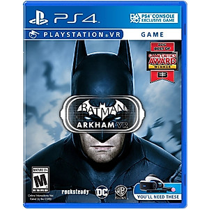 PlayStation VR Launch Bundle 3 Items:VR Launch Bundle,PlayStation 4 Slim 1TB, VR Game Disc Arkham VR