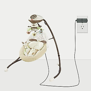 STRIVY 6V AC/DC Adapter for Fisher Price Cradle Swing,Butterfly Ocean Wonders,Rainforest Cradle Swing,Fisher Price M6156 M7590 V3667 V0099 P0097 TM R9951 J8518 J4205 K4227 K7924 Power Supply Cord