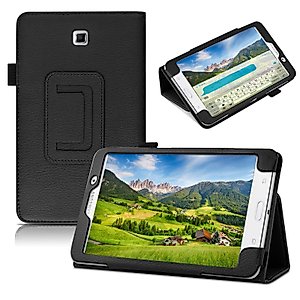 DETUOSI Slim Case for Samsung Galaxy Tab 4 7.0" 2014 (SM-T230/T231/T235), Ultra Thin Lightweight Folio Folding PU Leather Full-Body Protective Tablet Book Cover + Multi-Angle Stand + Magnetic Closure