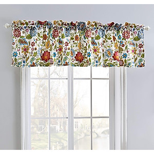 Astoria Window Valance, White, 84x19"