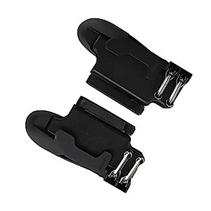 1 Pair Gamepad, 90 Degrees Rotat Joystick Easy to Install Tablet Game Controller with Stand Bracket Function for Tablets and Phones of 5.5in or Larger