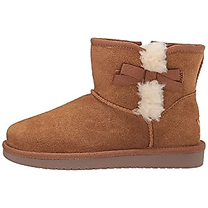 Koolaburra by UGG, Victoria Mini Boot, Chestnut, 13 Little Kid