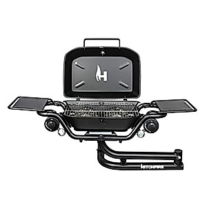 HitchFire Forge 20 Trailer Hitch Grill, Portable Grill Camping Grill, Portable Gas Grill BBQ, Small Grill for Camping Grills, Small Gas Grill Portable Grill Propane Grill, Tailgating Grill RV Grills