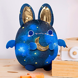 Mewaii Kawaii Cute Kids Plush Toy Pillow, Kawaii Plushie Cute Stuffed Animal, Soft Bat Plushies Squishy Plush Toys（Starry Bat）