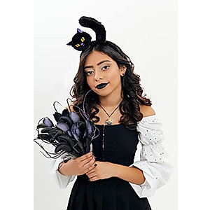 Disney Hocus Pocus Binx the Cat Headband - Black Cat Head Band - Hocus Pocus Headband
