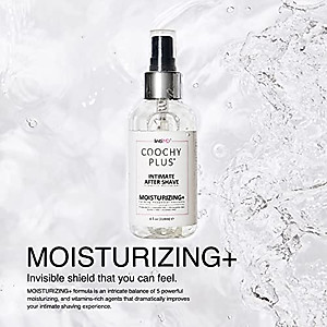 COOCHY Intimate After Shave Protection Moisturizer Plus By IntiMD: Delicate Soothing Mist For The Pubic Area & Armpits – Antioxidant Formula For Razor Burns, Itchiness & Ingrown Hairs