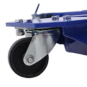 Motorcycle Dolly 1250 lbs Steel Motorcycle Tow Dolly for Bike,Motorcycle Mover for Garage,Motorcycle Accessories 81.5"x 32"x 3" Bike Dolly