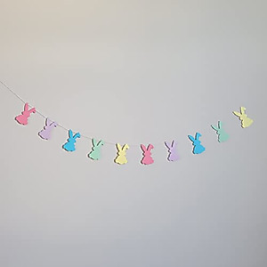 Easter bunny Garland Banner Easter Decoration