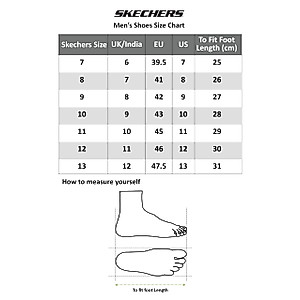 Skechers Men's Viper Court-Athletic Indoor Outdoor Pickleball Shoes with Arch Fit Support Sneaker, Yellow/Navy, 10