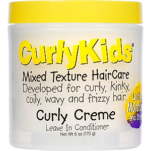 Curly Kids Curly Creme Conditioner, 6 oz (Pack of 3)