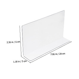 8 Pcs Shelf Dividers Closet Organizer Shelf Separators Neat Tidy Closets Shelves