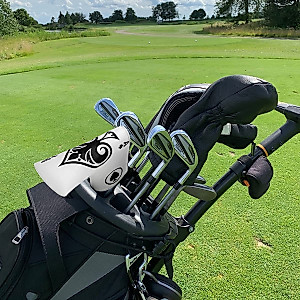 Poker Ace Blade Putter Cover Magnetic Putter Headcover Head Cover for Blade Putters - Golf Putter Cover White for Men fits Scotty Cameron Ping Putters