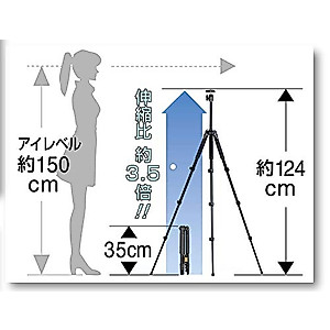Slik AL-420M Lite Aluminium Tripod with SBH-100DQA Head - Black