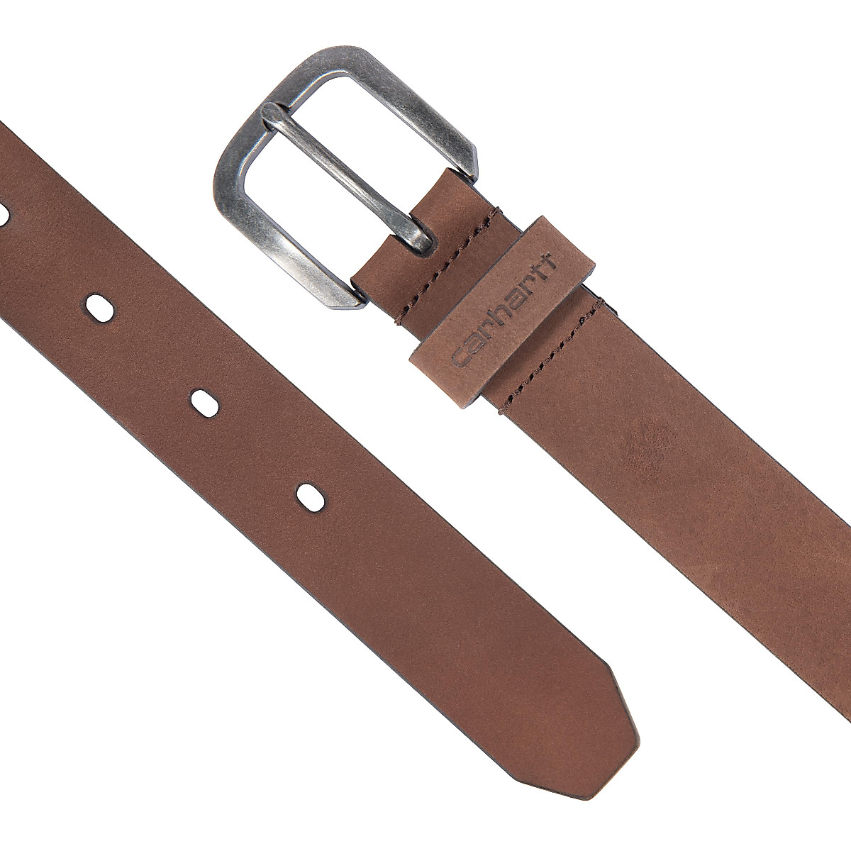 Carhartt Women's Casual Rugged, Available in Multiple Styles, Colors & Sizes, Saddle Leather Belt (Brown), Medium