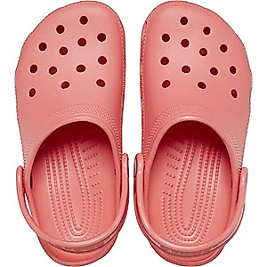 Crocs Classic Clogs, Neon Watermelon, 2 US Unisex Little Kid
