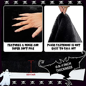 Xuhal Bat Rug Halloween Rug Gothic Rug Welcome Mat Soft Indoor Modern Area Rugs for Living Room Children Bedroom Home Decor Nursery Holiday Decorative