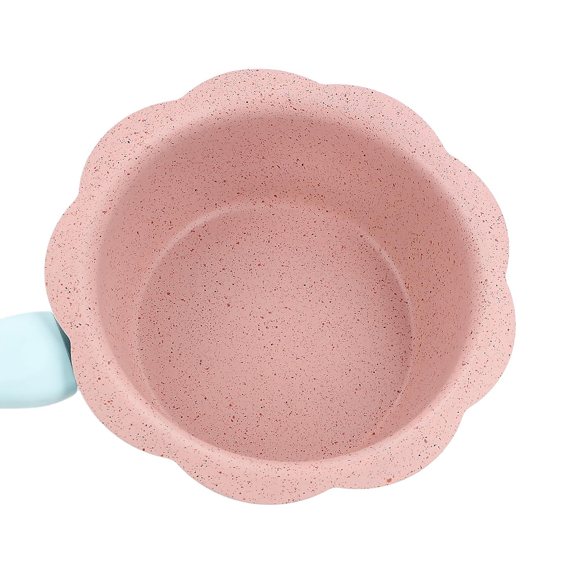 Nonstick Aluminum Alloy Sauce Pan Infant Baby Food Cooking Pot, Steaming Basket Visible Lid (Type 2)